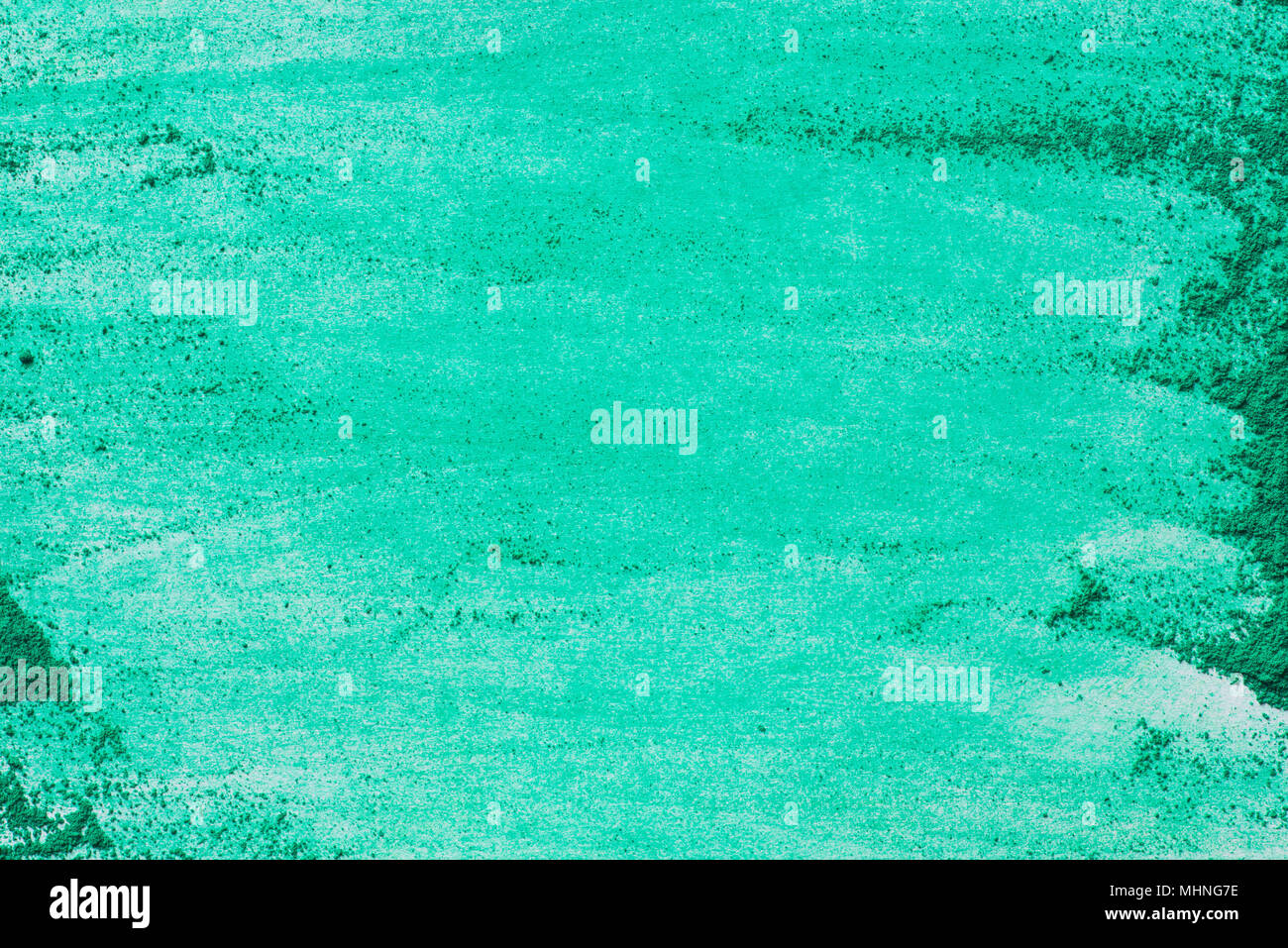 artistic turquoise color pastel on paper background texture Stock Photo ...