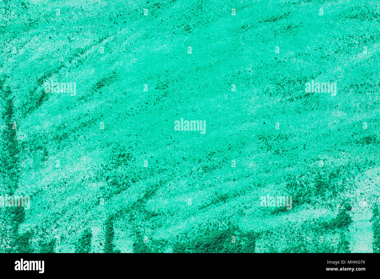 artistic turquoise color pastel on paper background texture Stock Photo ...