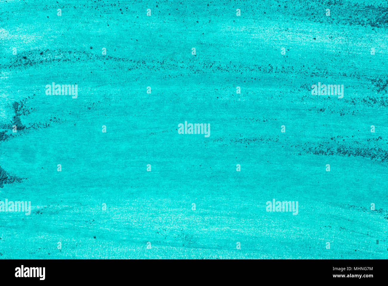 artistic turquoise color pastel on paper background texture Stock Photo ...
