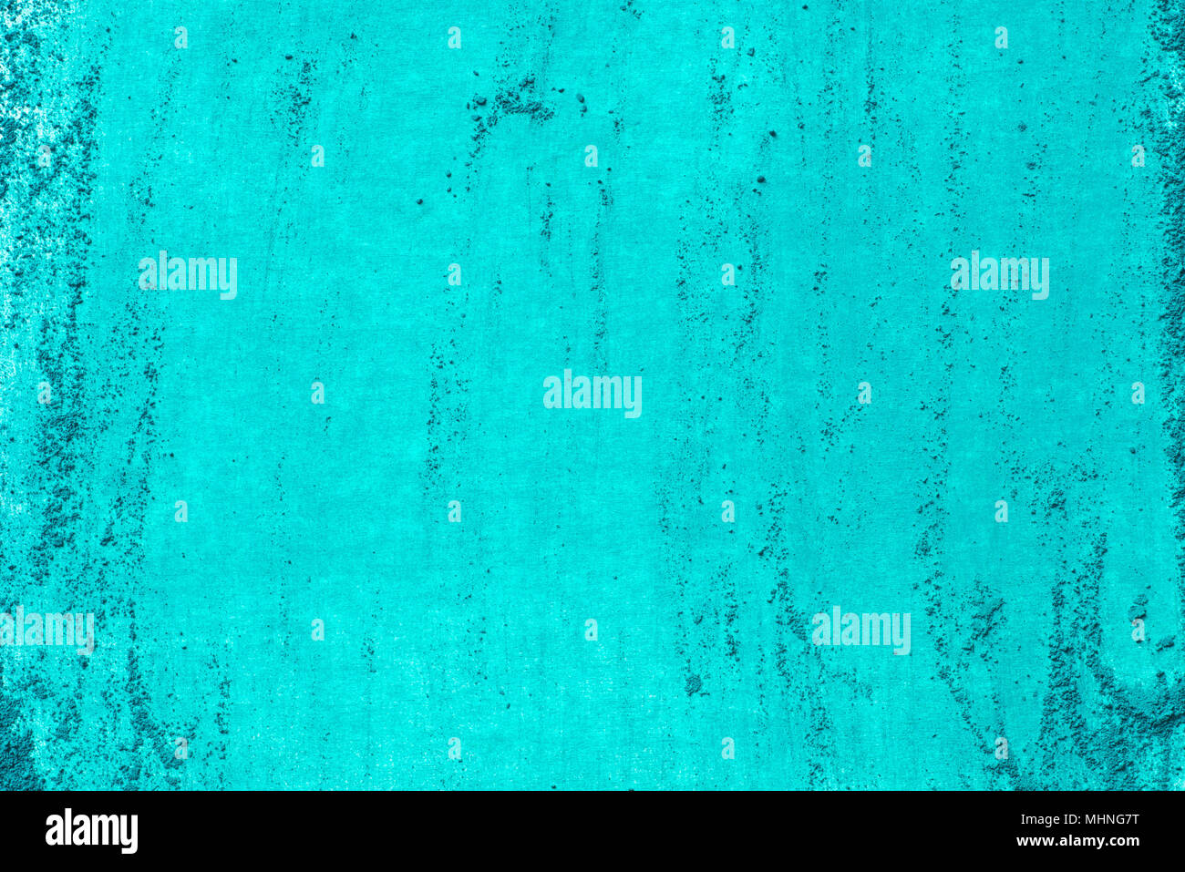artistic turquoise color pastel on paper background texture Stock Photo ...