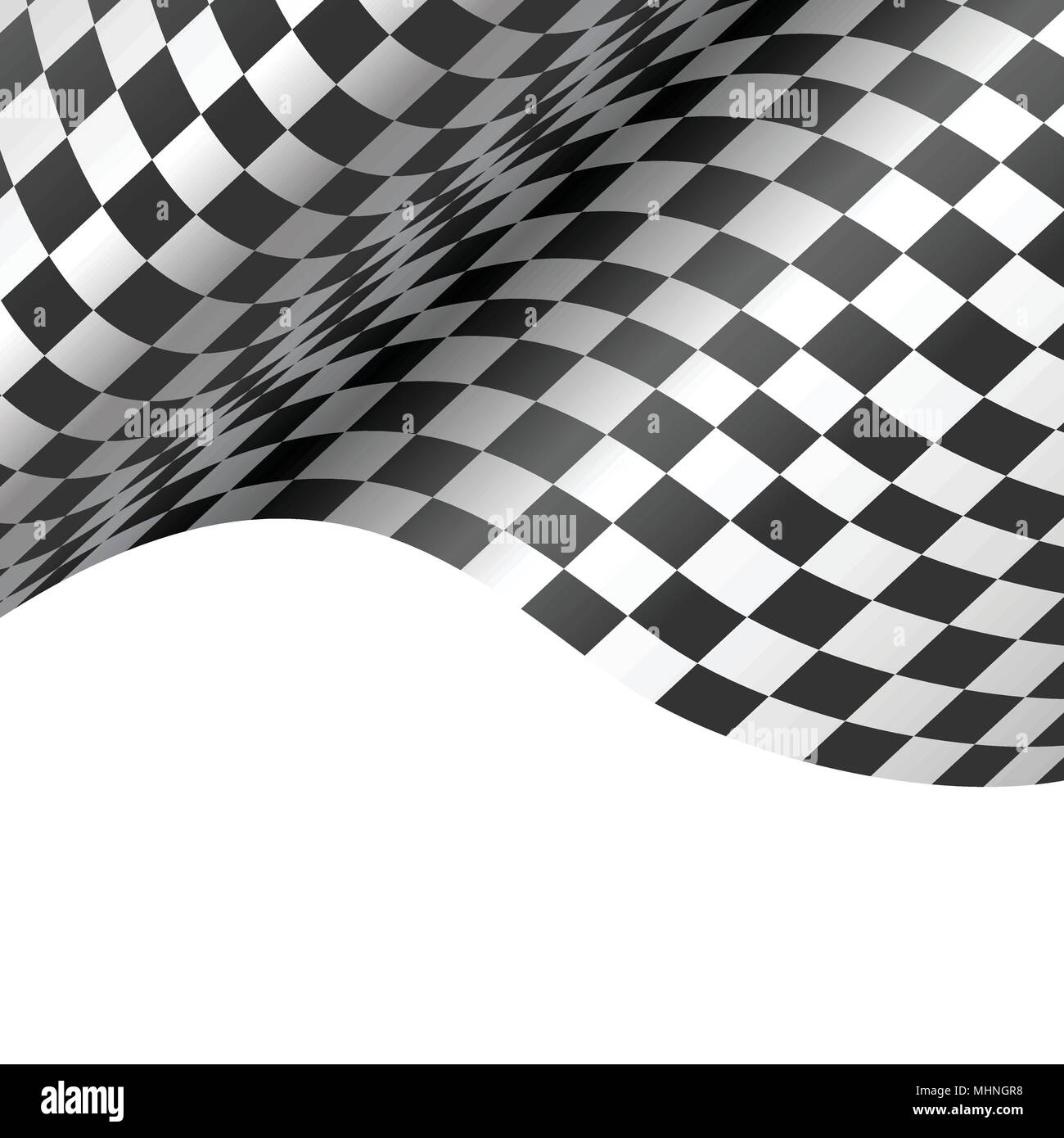 Gray Checkered Flag Background