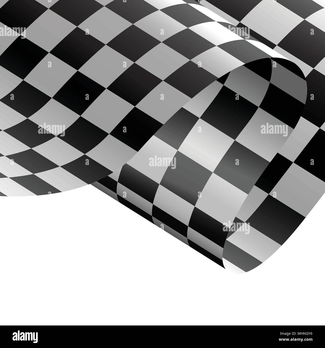 Chequered flag vector hi-res stock photography and images - Alamy