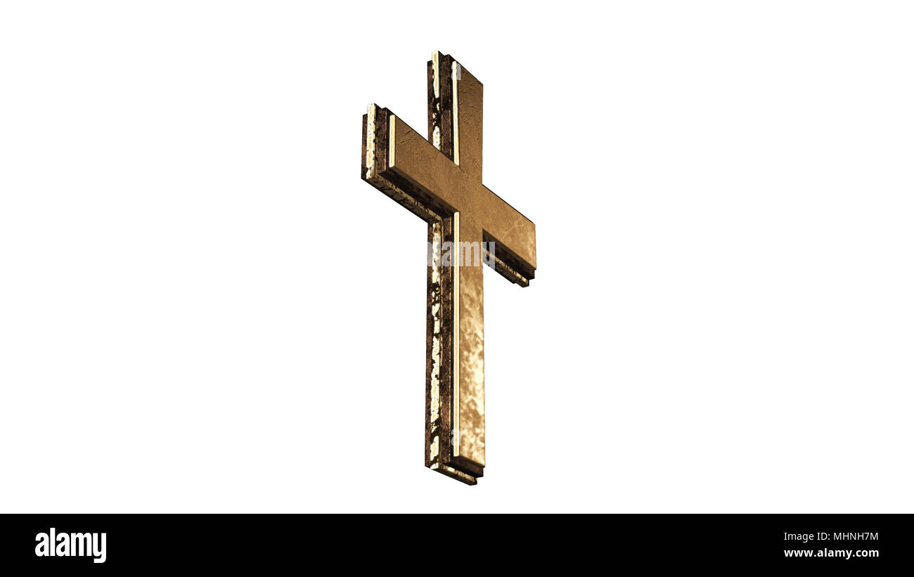 Golden crosses Cut Out Stock Images & Pictures - Alamy