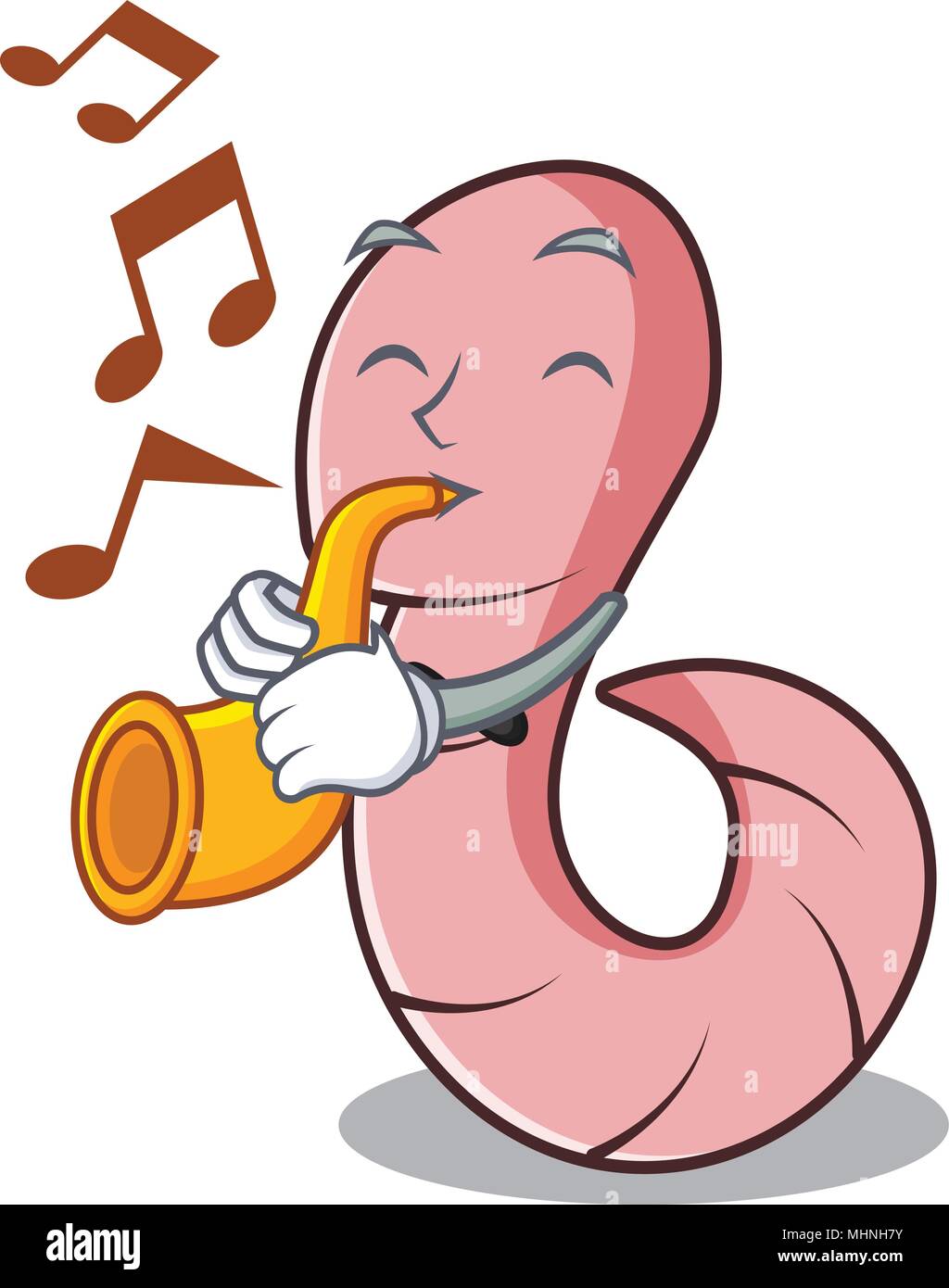 Trumpet worm Stock Vector Images - Alamy