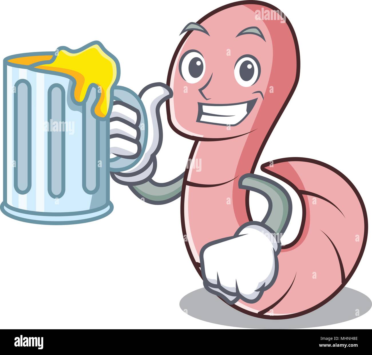 Big beer garden Stock Vector Images - Alamy