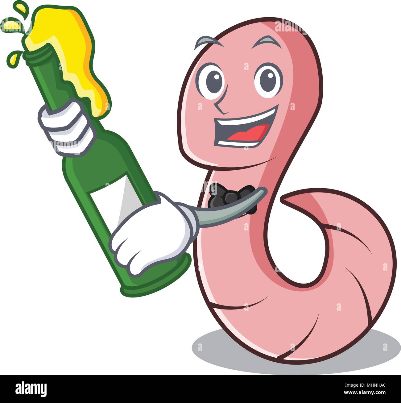 Big beer garden Stock Vector Images - Alamy