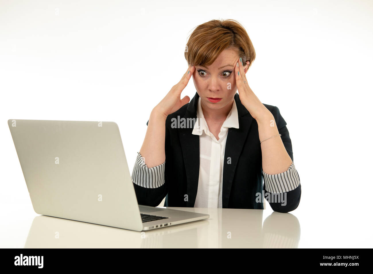 Fearful irritation hi-res stock photography and images - Alamy