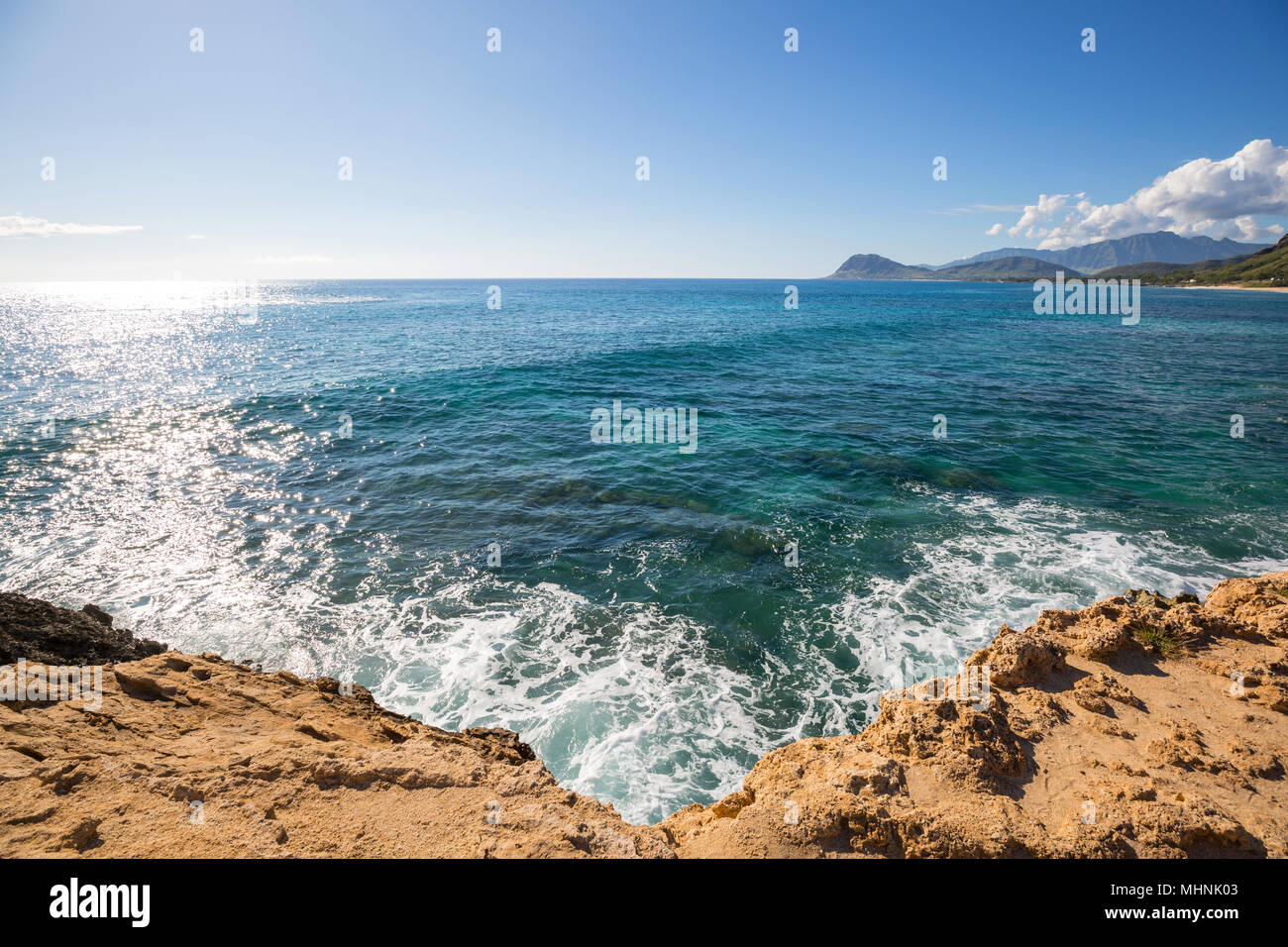 Beautiful landscapes in Oahu island, Hawaii Stock Photo - Alamy