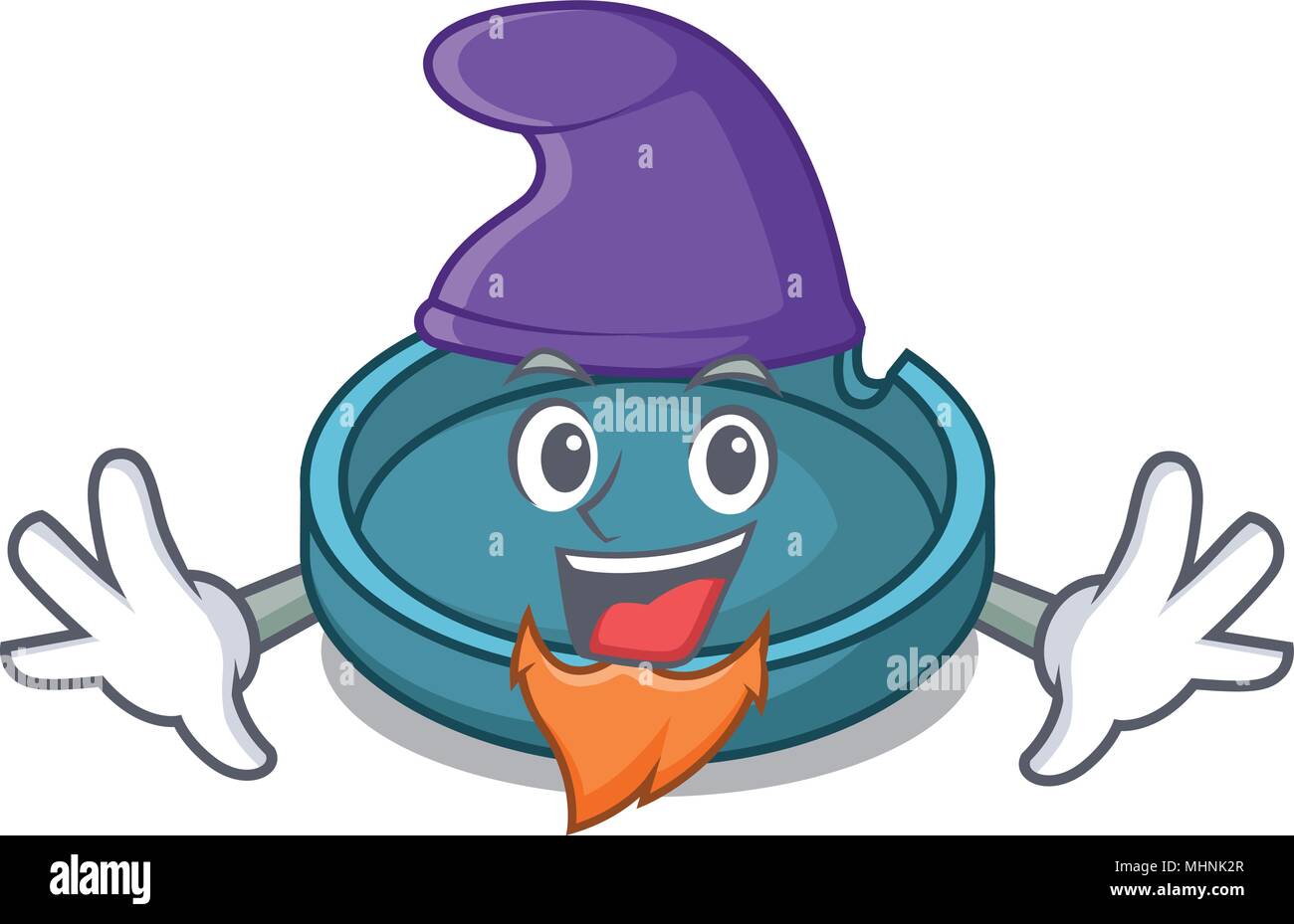 Elf ashtray character cartoon style vector illustration Stock Vector ...