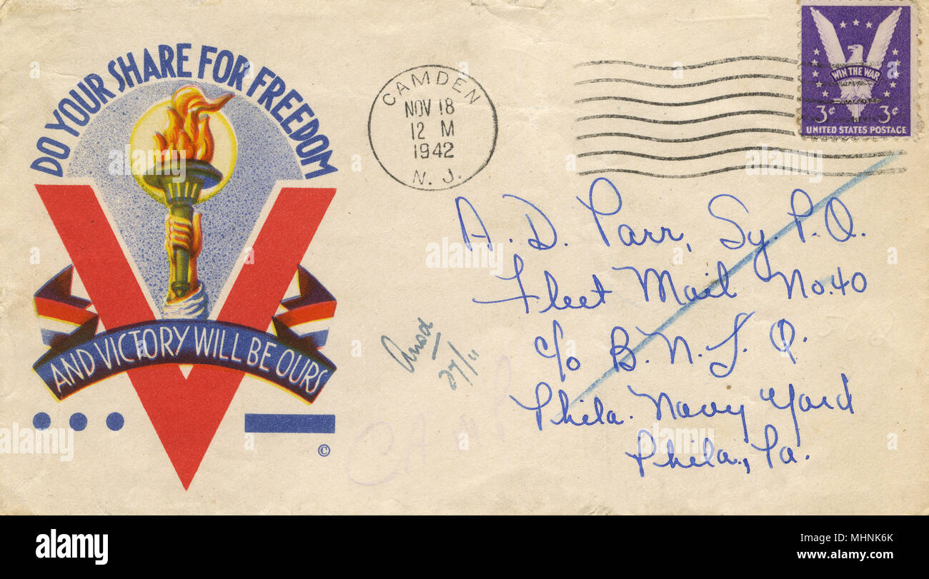 Second world war slogan hi-res stock photography and images - Alamy