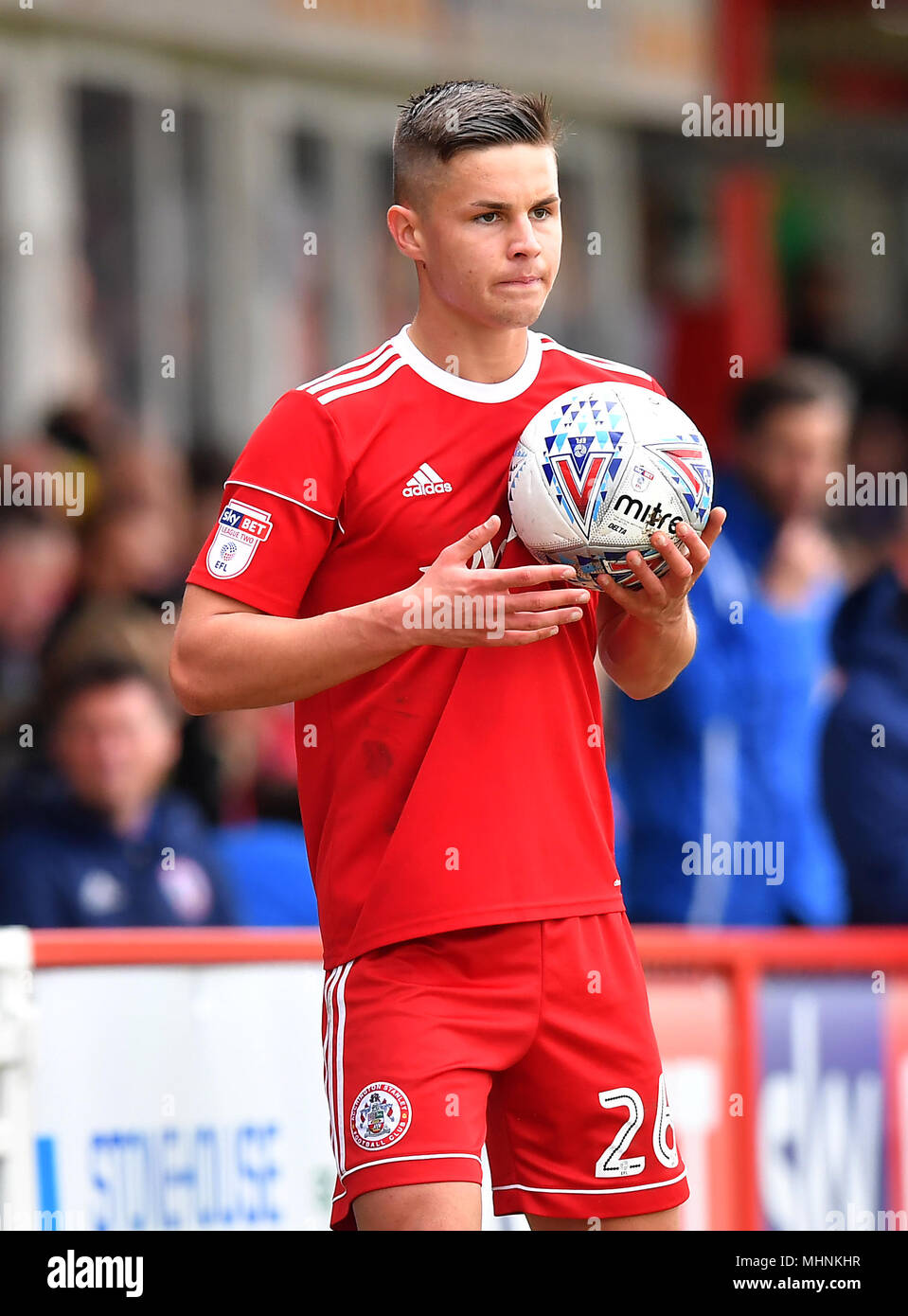 Callum Johnson, Accrington Stanley Stock Photo - Alamy