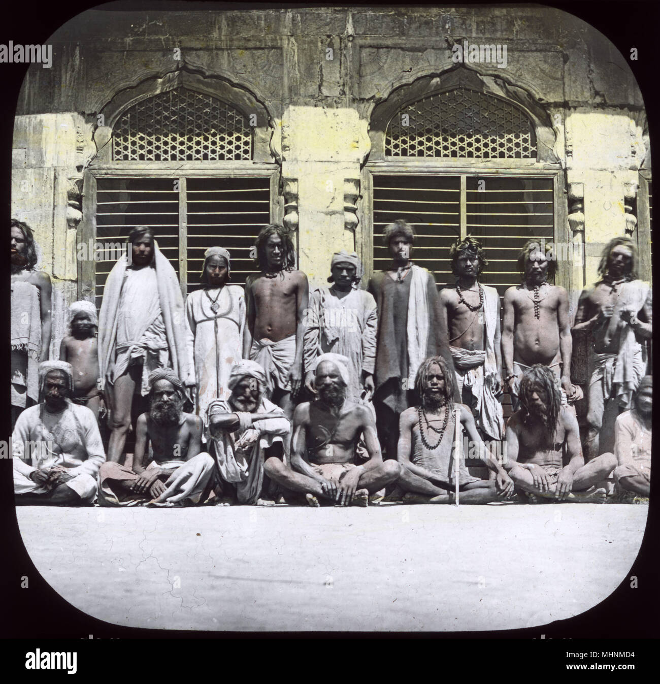 Group of Kashmir Muslim Fakirs Stock Photo - Alamy