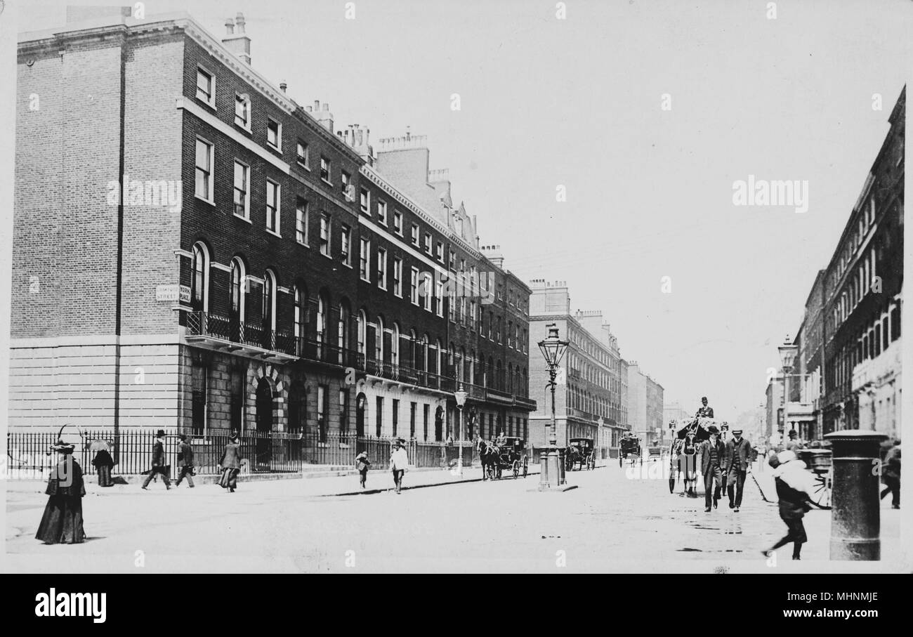 York Place and Crawford Street, Marylebone, London Stock Photo - Alamy
