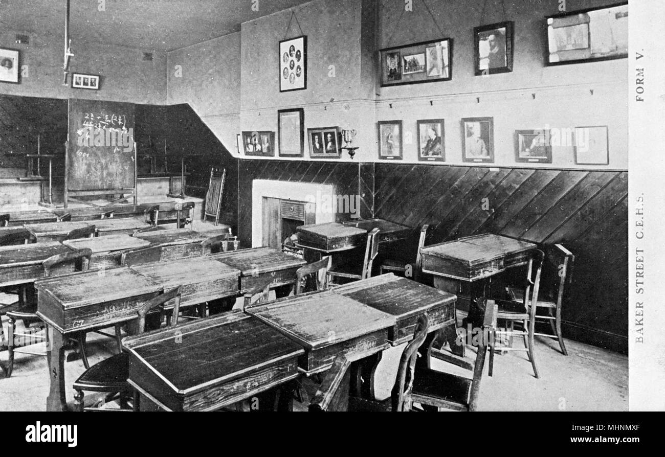 Edwardian School Classroom High Resolution Stock Photography and Images ...