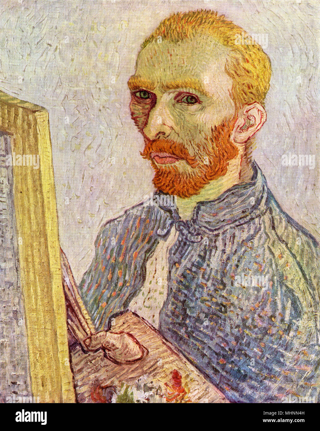 Vincent van Gogh, self-portrait Stock Photo - Alamy