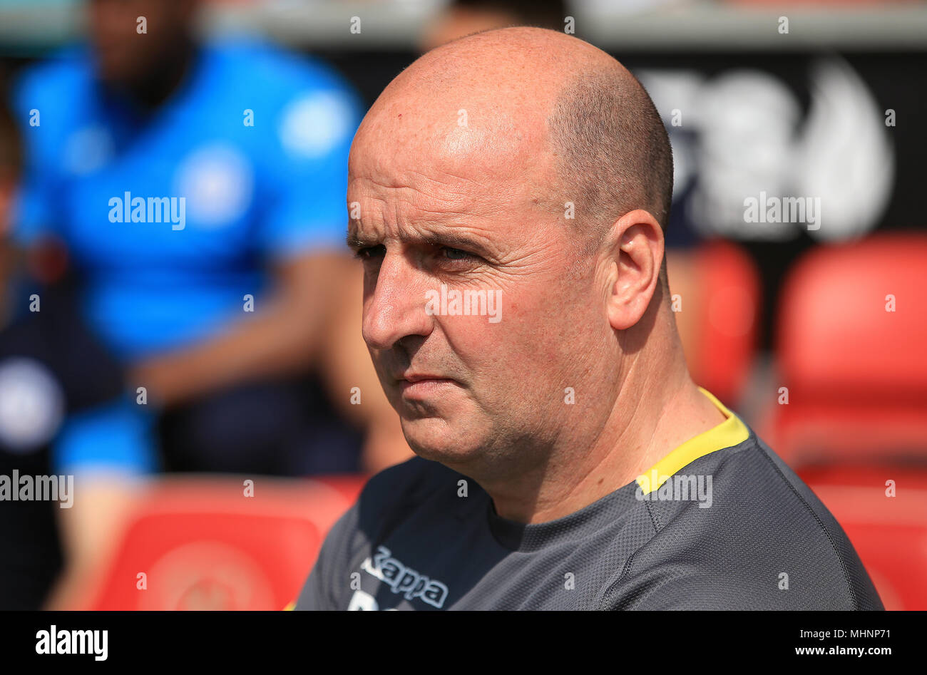Wigan athletics manager paul cook hi-res stock photography and images ...