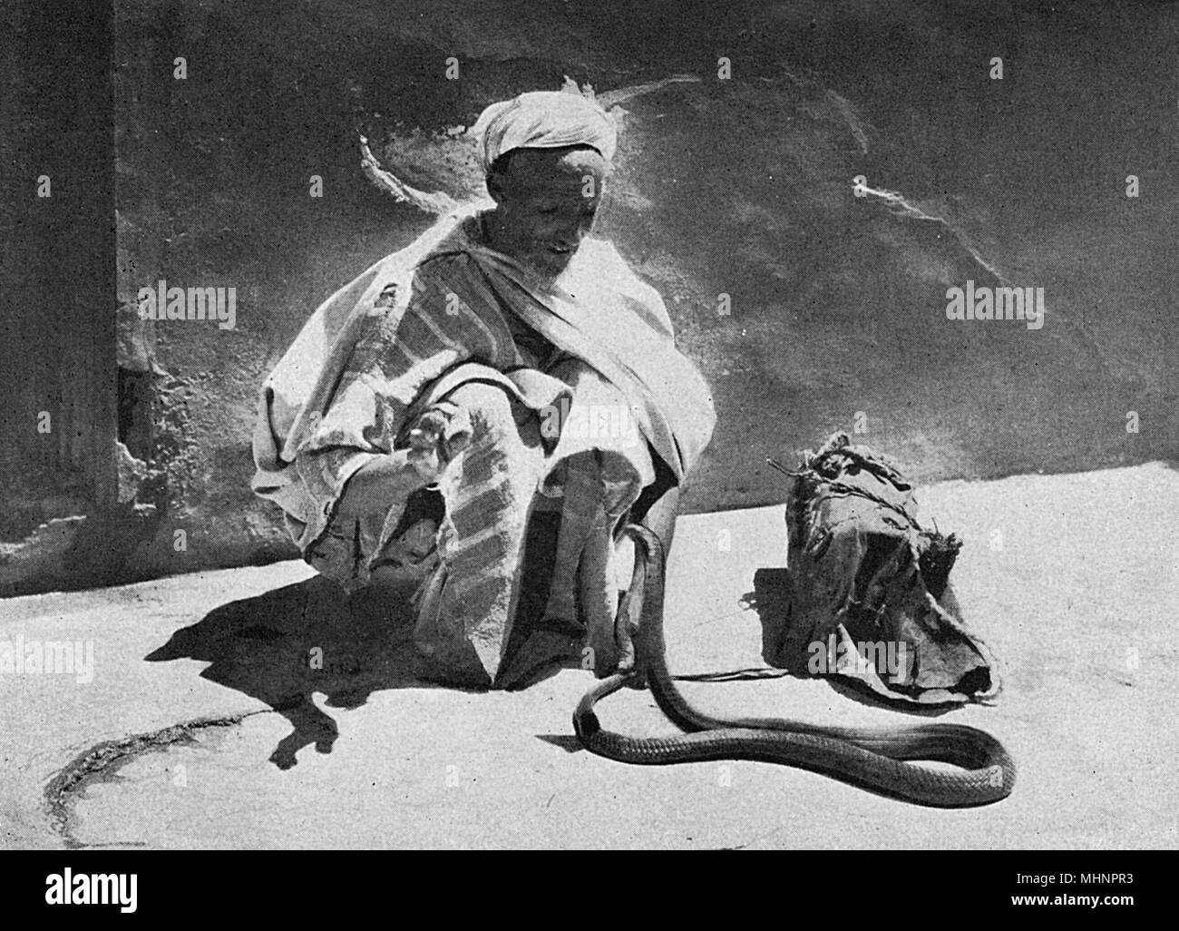 Marrakech snake charmer market hi-res stock photography and images - Alamy