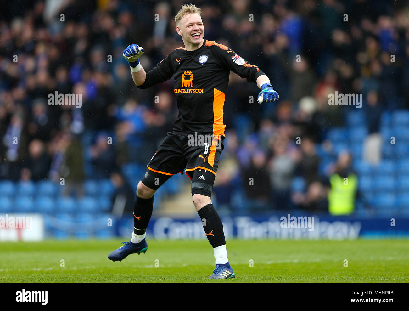 Chesterfield goalkeeper Aaron Ramsdale Stock Photo - Alamy