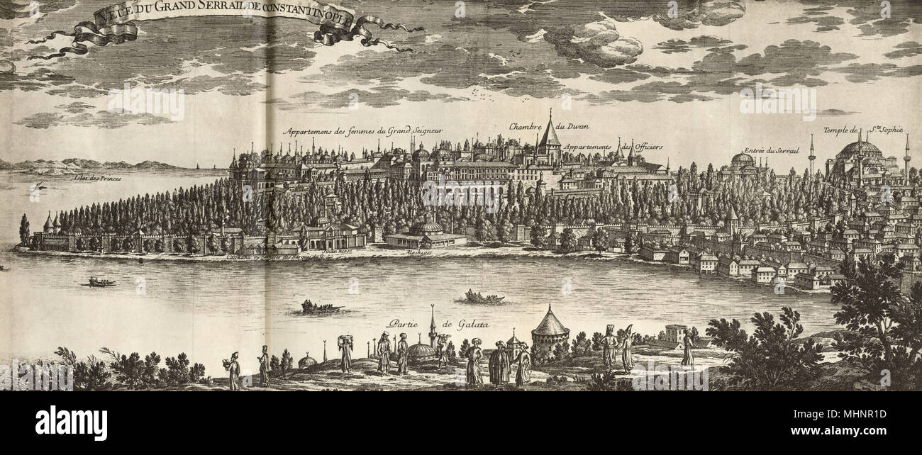 Istanbul constantinople 17th century hi-res stock photography and ...