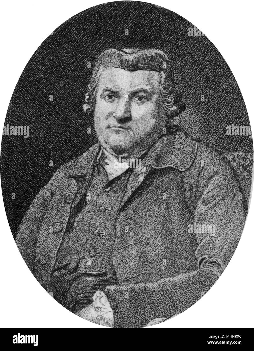 Reverend Thomas Warton - Poet Laureate Stock Photo - Alamy