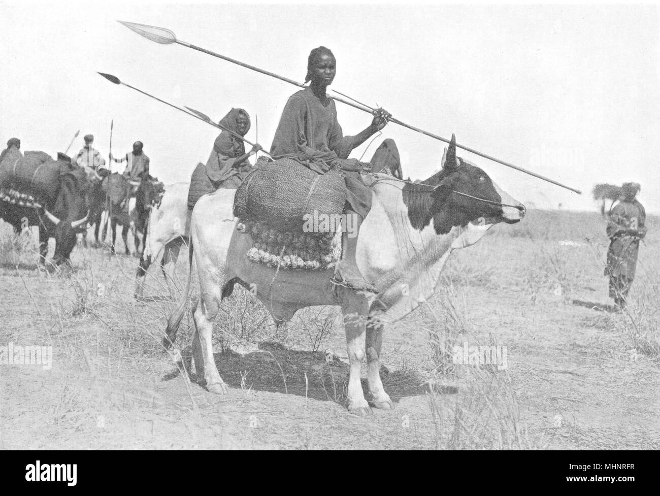 SUDAN. The Southern Sudan. Baqqara Arabs, Kurdufan; Mahdi supporters ...