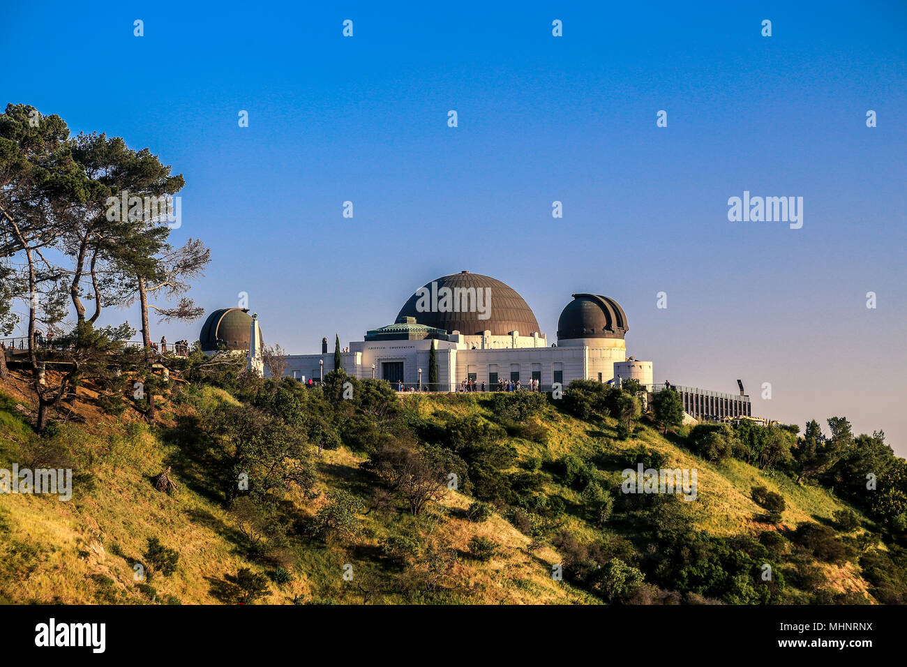 Griffith Observatory At Night Picture Of Griffith Park