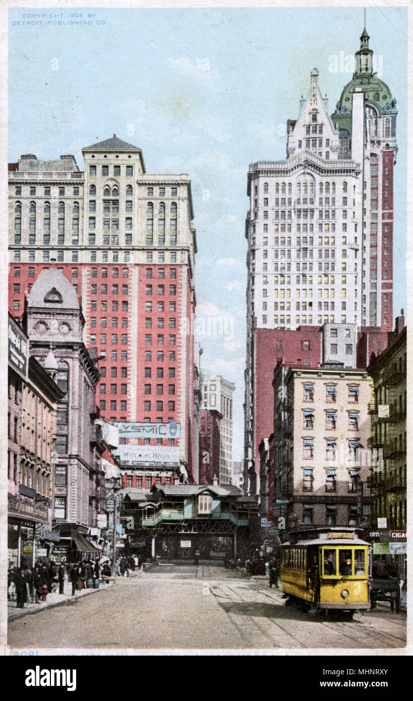 New york showing street hi-res stock photography and images - Alamy