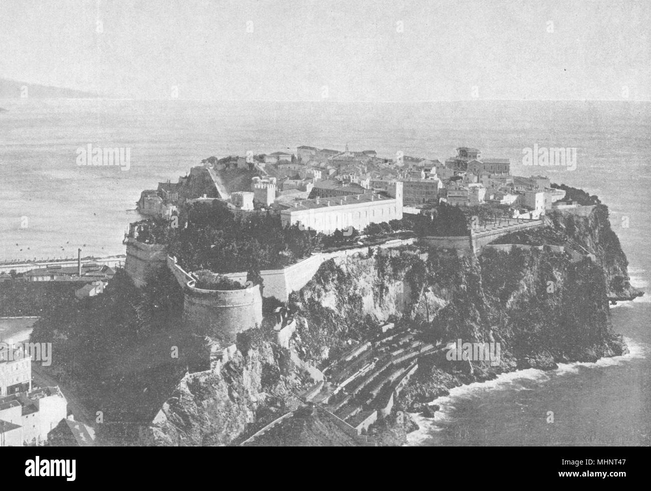 Old monaco Black and White Stock Photos & Images - Alamy