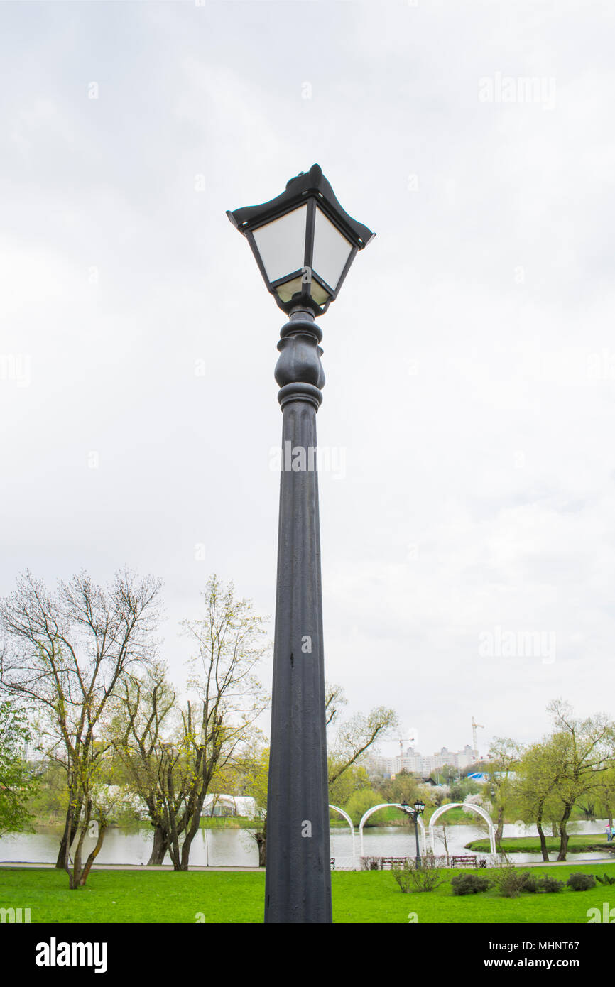 Black metal lantern with two tourist sign in a Stock Photo - Alamy
