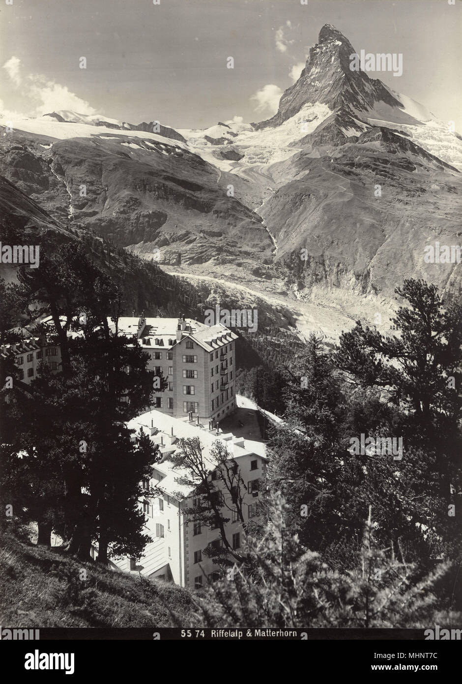 Le Mont Cervin (Matterhorn Mountain) from Riffelalp Stock Photo - Alamy