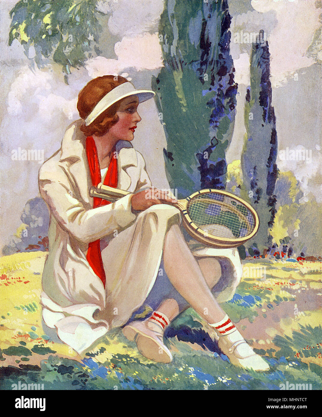 Lady tennis player hi-res stock photography and images - Alamy
