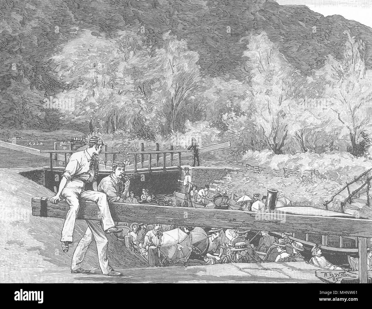 Cookham lock hi-res stock photography and images - Alamy