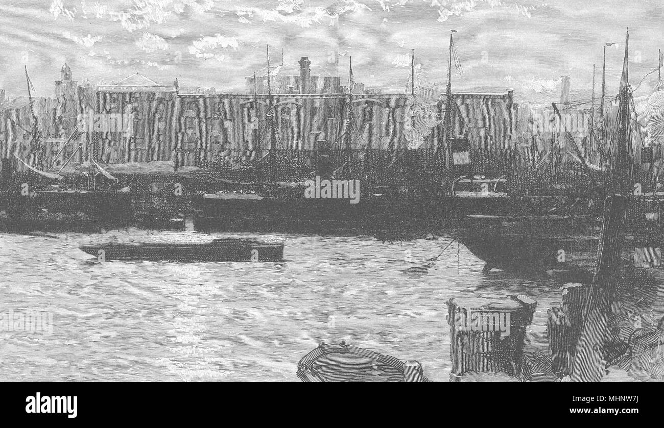 London rivers 1901 Black and White Stock Photos & Images - Alamy