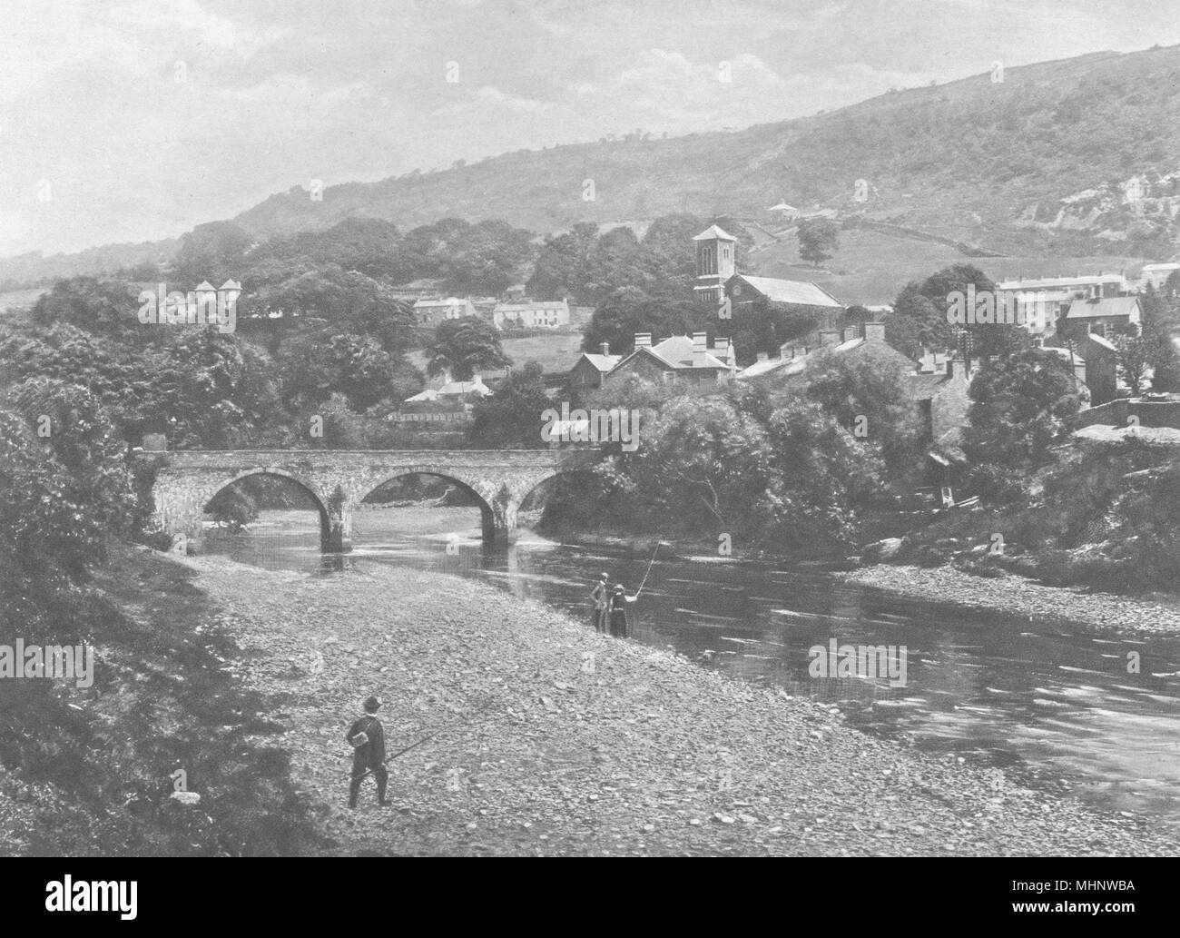Pontypridd old Black and White Stock Photos & Images - Alamy