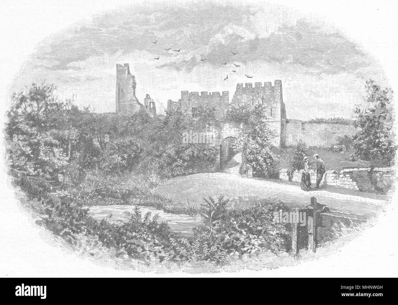 Prudhoe castle hi-res stock photography and images - Alamy