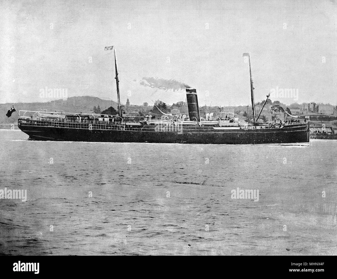 RMS Moana, steamer Stock Photo - Alamy