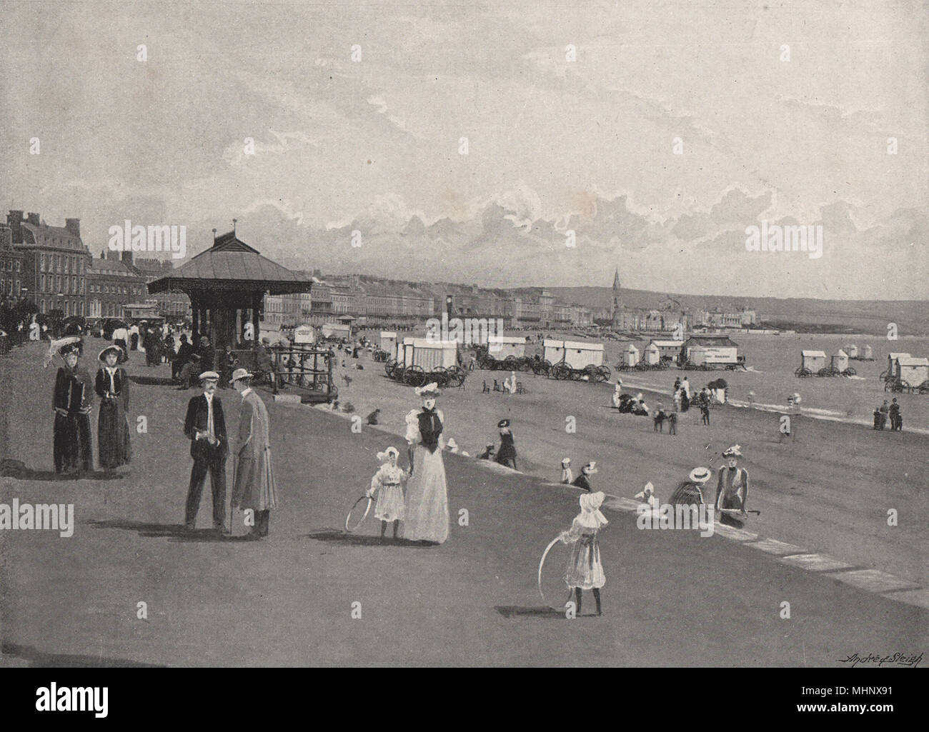 Victorian bathing hi-res stock photography and images - Alamy
