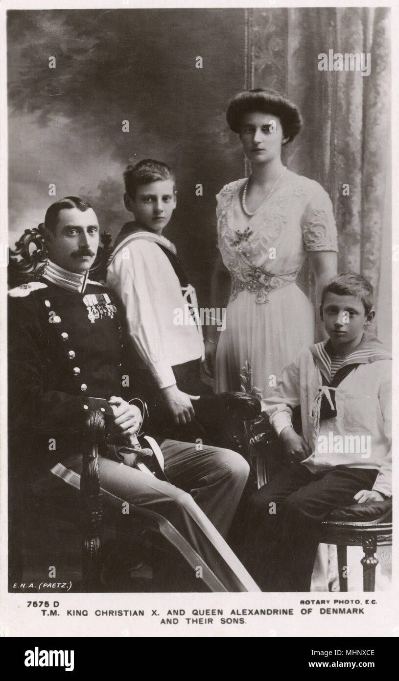 Family portraits danish royal family hi-res stock photography and ...