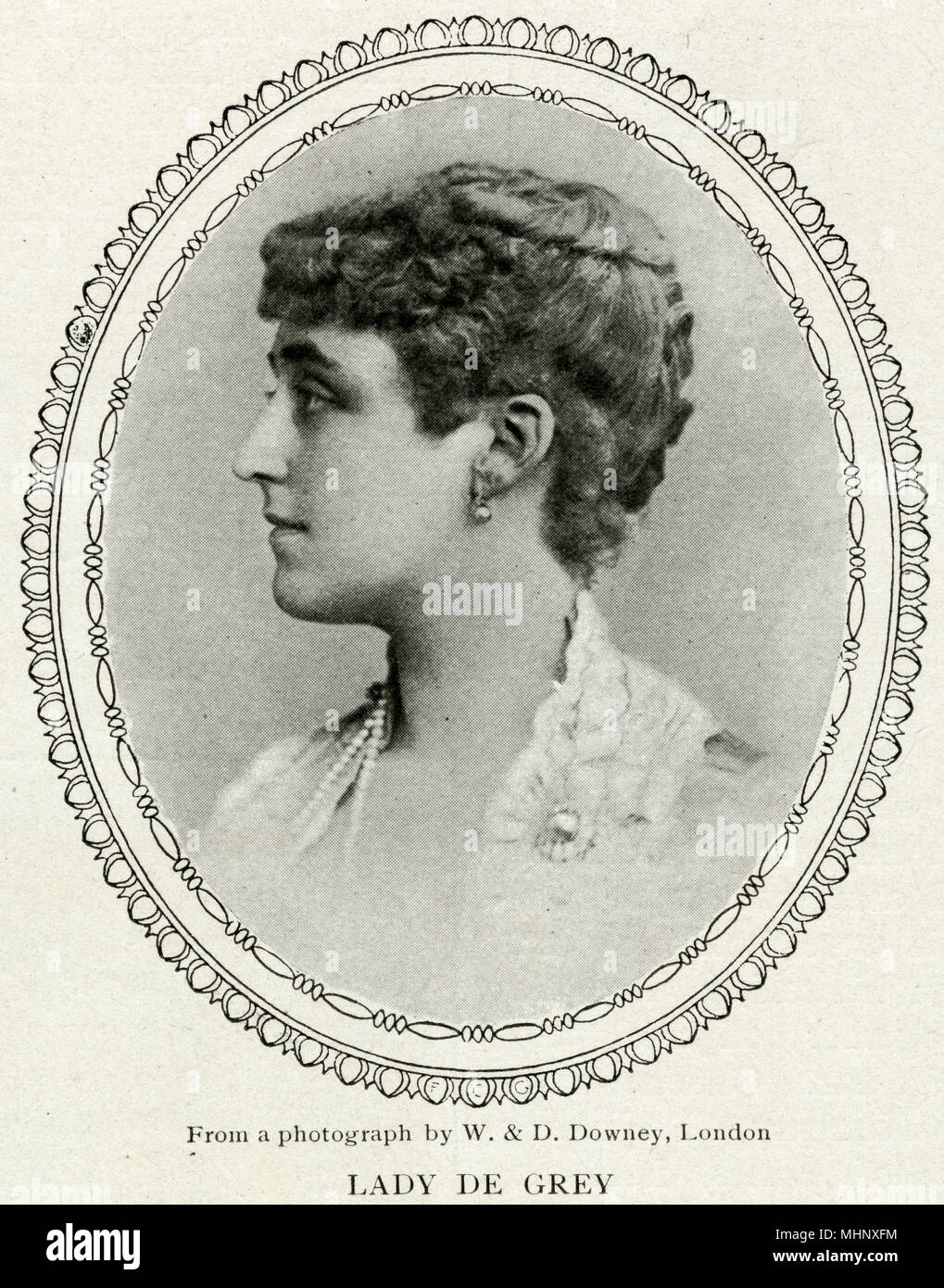 Lady de Grey Stock Photo - Alamy