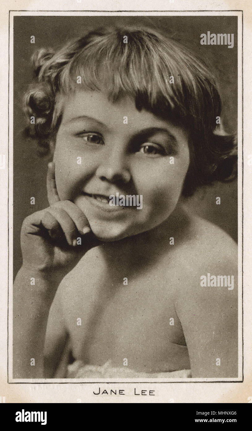 Jane Lee, child star Stock Photo - Alamy
