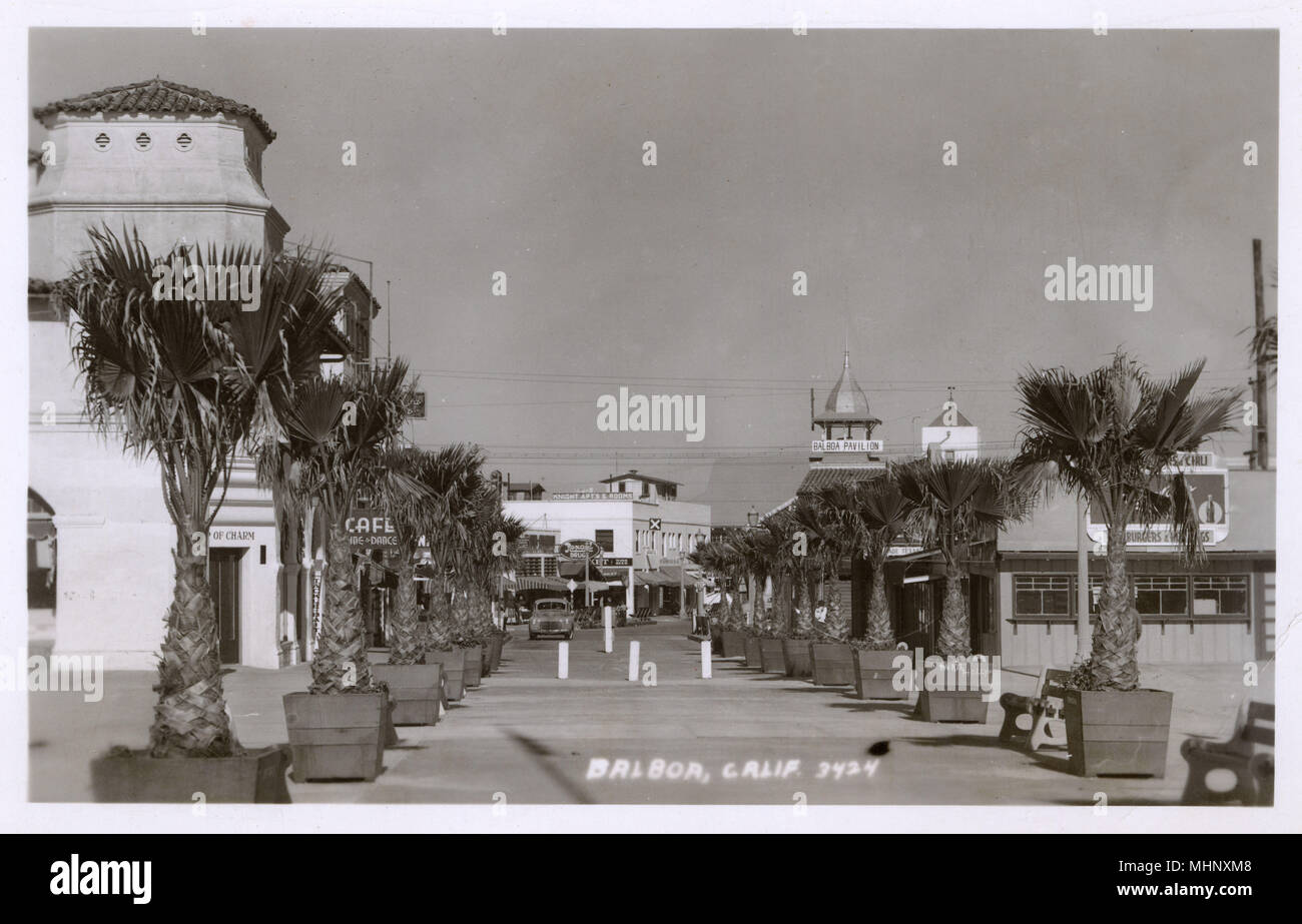 Balboa, Orange County, California, USA Stock Photo - Alamy