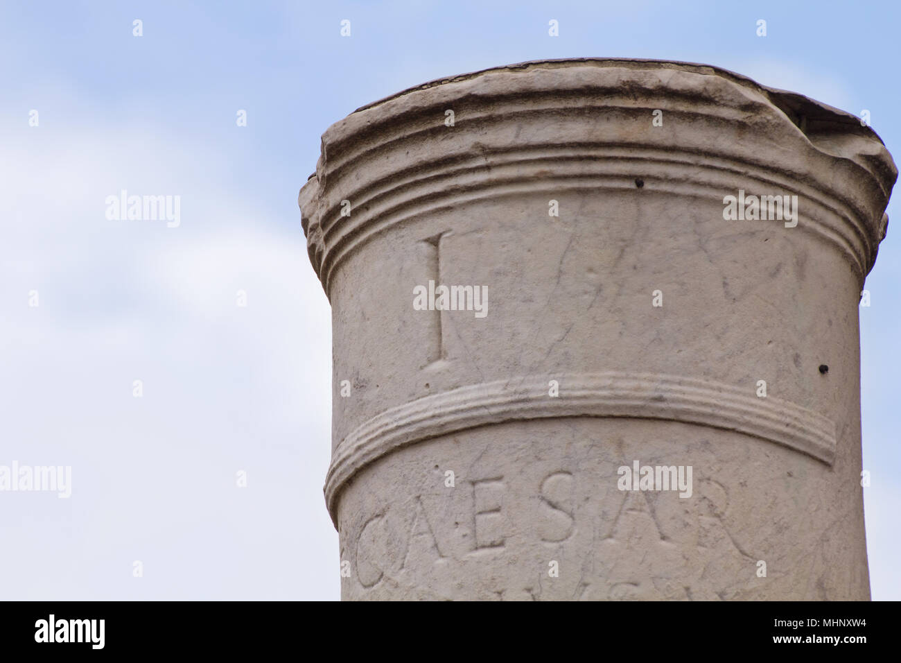 Milestone appian way hi-res stock photography and images - Alamy