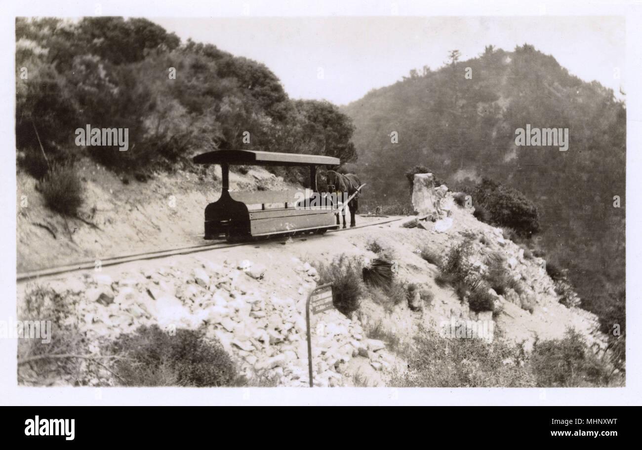 Mount Lowe scenic railway, California, USA Stock Photo - Alamy