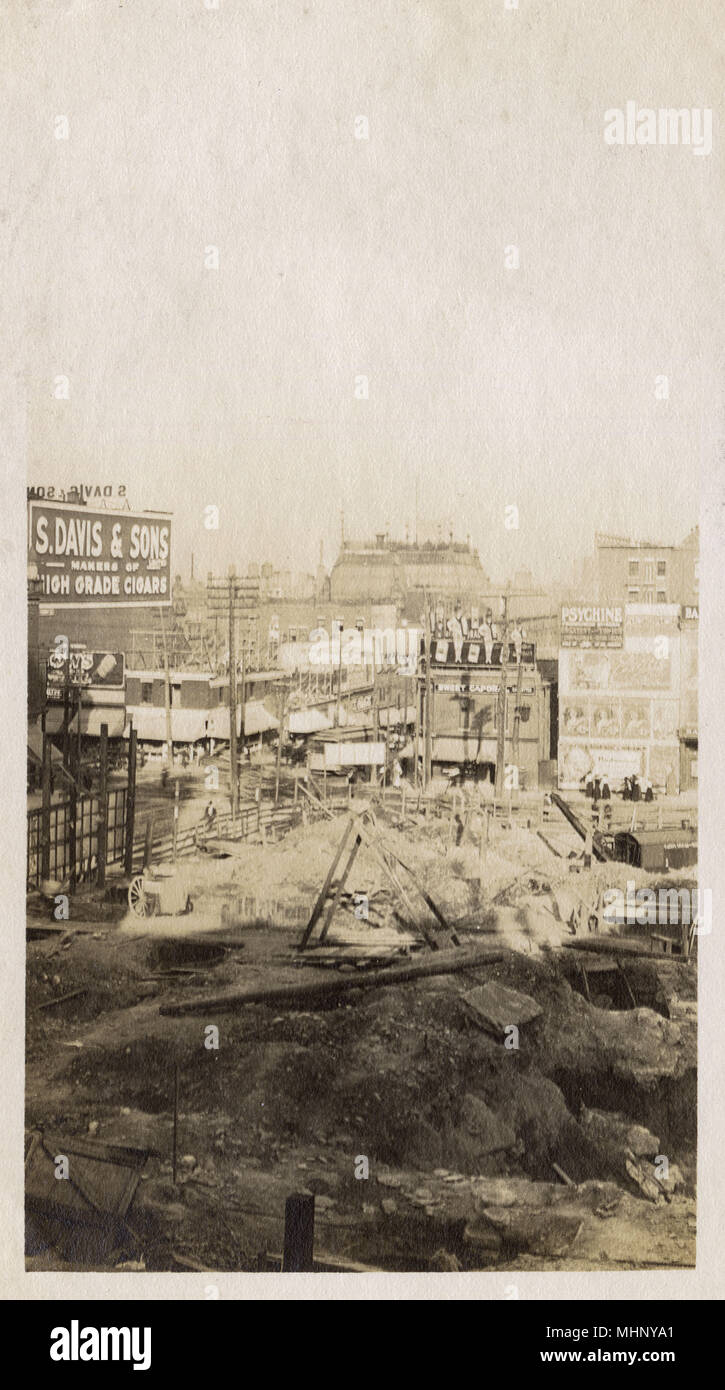 1910s building construction hi-res stock photography and images - Alamy