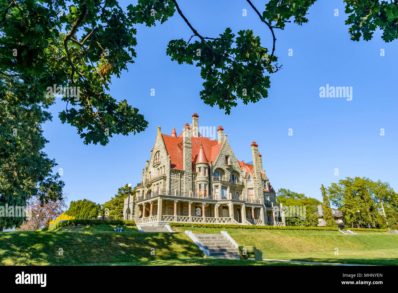 Craigdarroch Castle, Victoria, British Columbia, Canada Stock Photo - Alamy