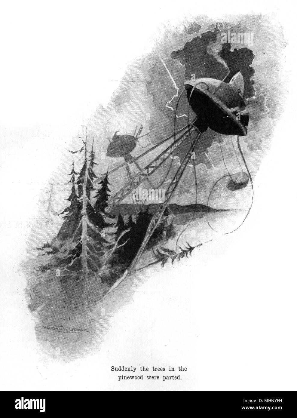 War worlds martian fighting machine hi-res stock photography and images ...