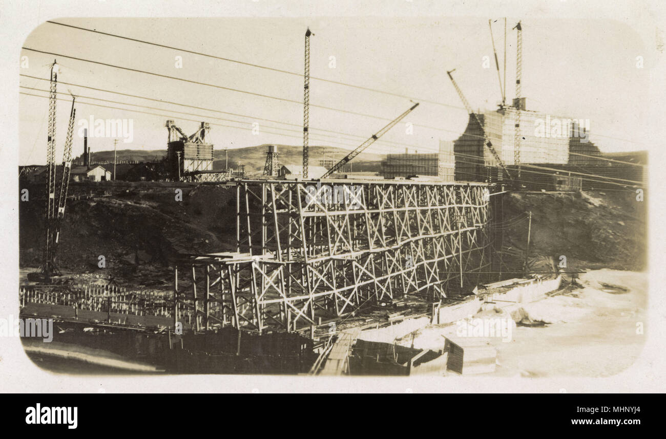 Ghost River Dam, Bow River, Alberta, Canada Stock Photo - Alamy