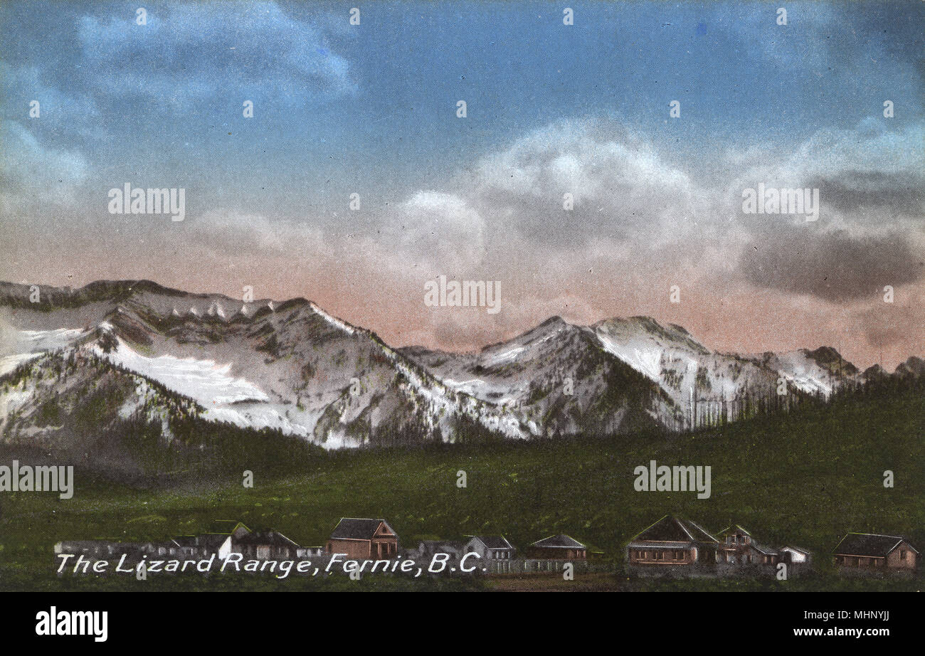 The Lizard Range, Fernie, British Columbia, Canada Stock Photo - Alamy