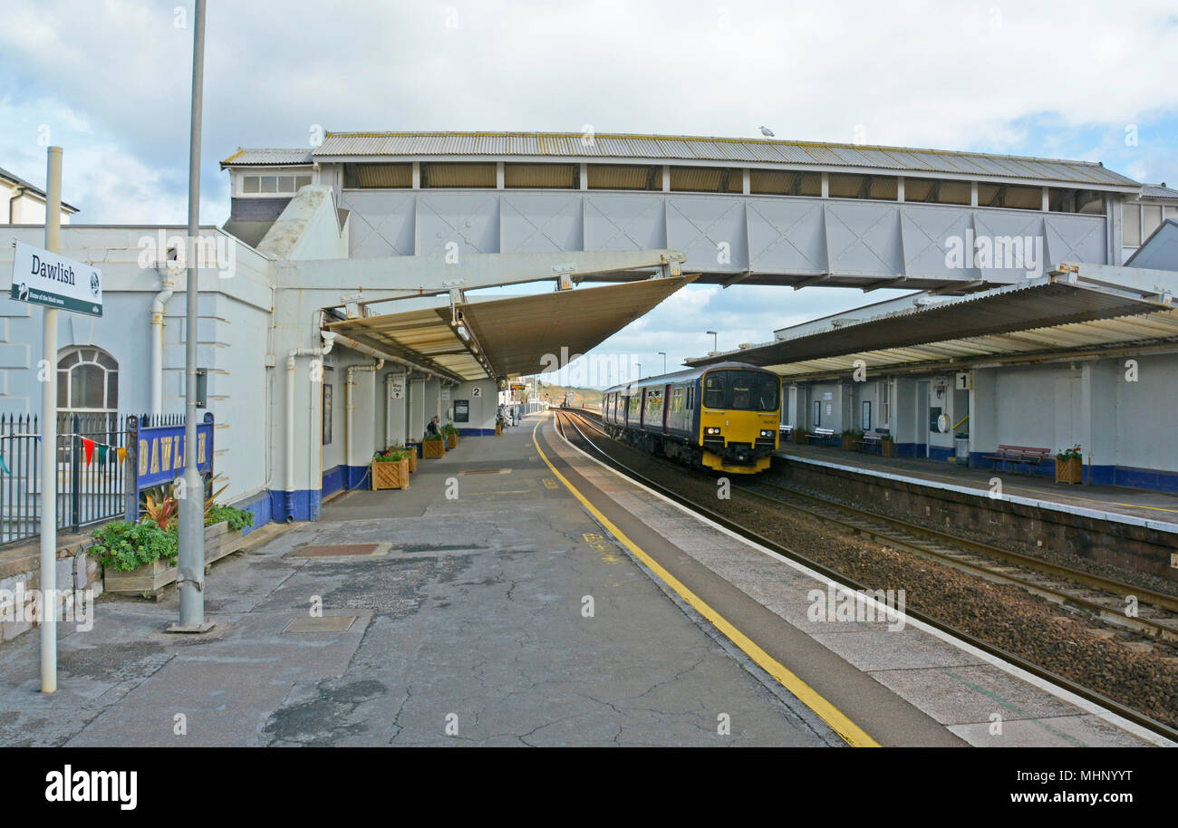 Dawlish Railway station in South Devon Stock Photo - Alamy