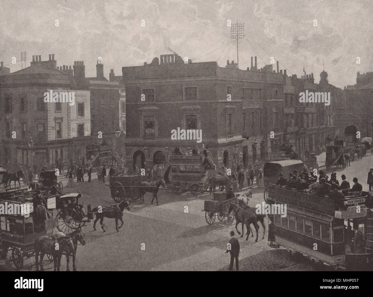 The "Elephant and Castle." . London. Pubs 1896 old antique print ...